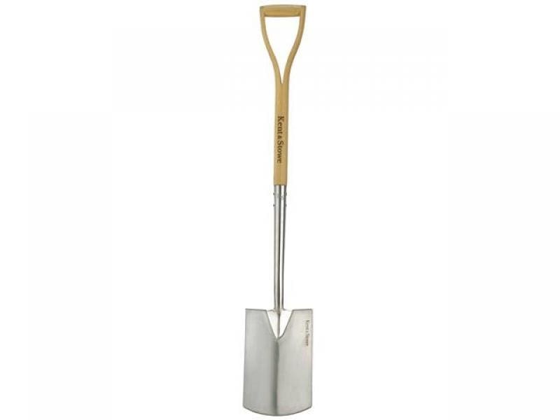 Kent & Stowe Stainless Steel Digging Spade — Windlebridge Garden Nursery